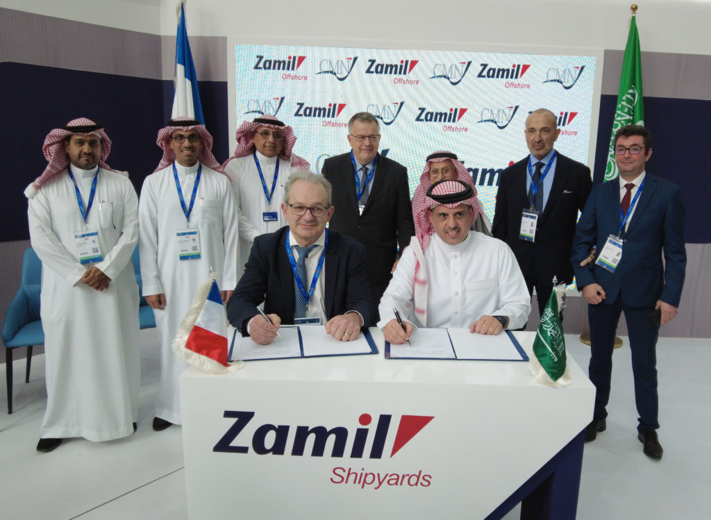 الزامل البحرية تشارك في الجناح السعودي في معرض الدفاع العالمي 2022 - Zamil Group Holding Company ...